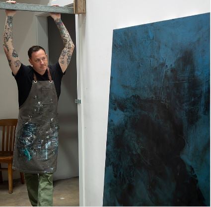 Aaron Webb Abstract Paintings | RCG Website